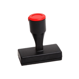 Manual stamp with your own logo, picture and text